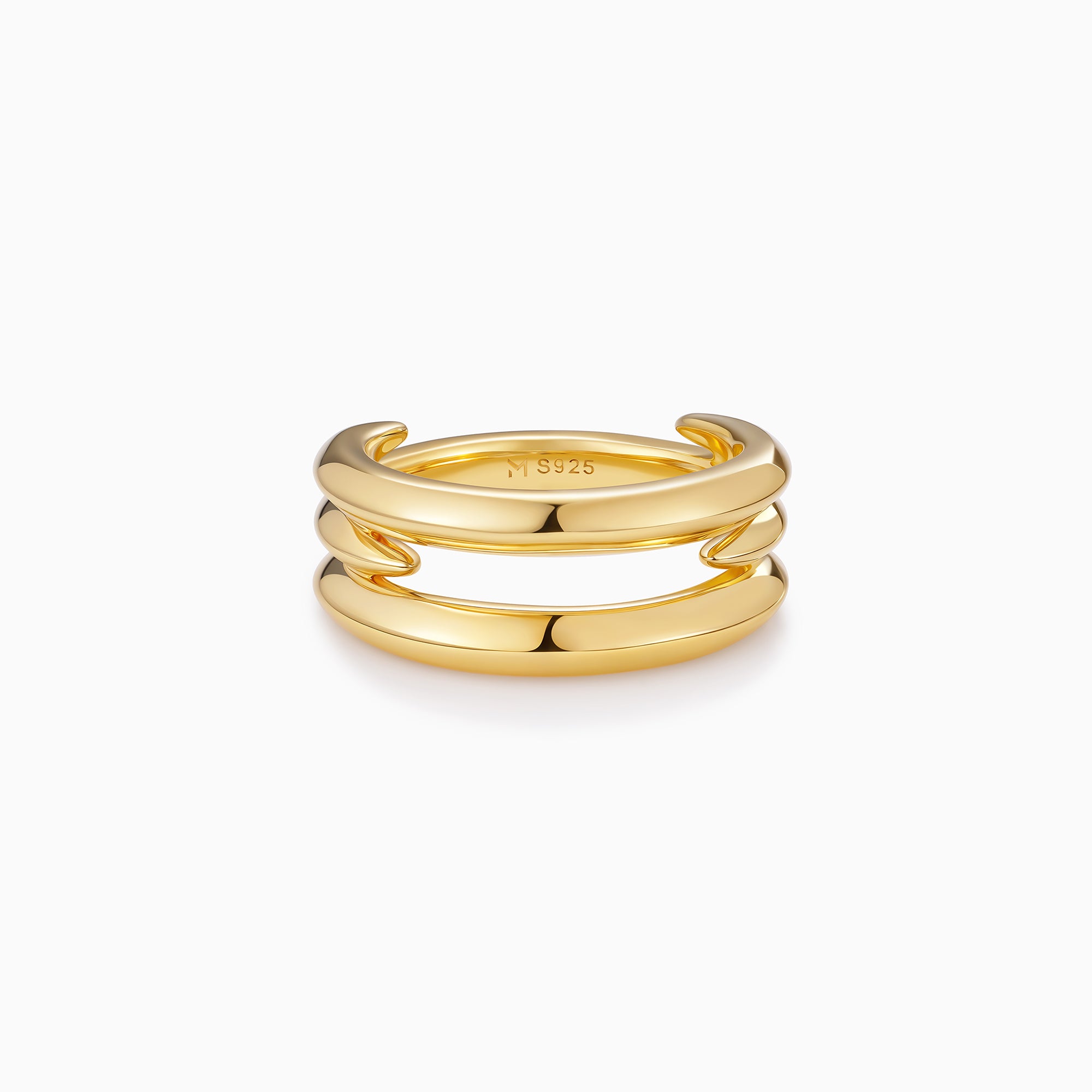 Pointed Arc Ring – Meulien