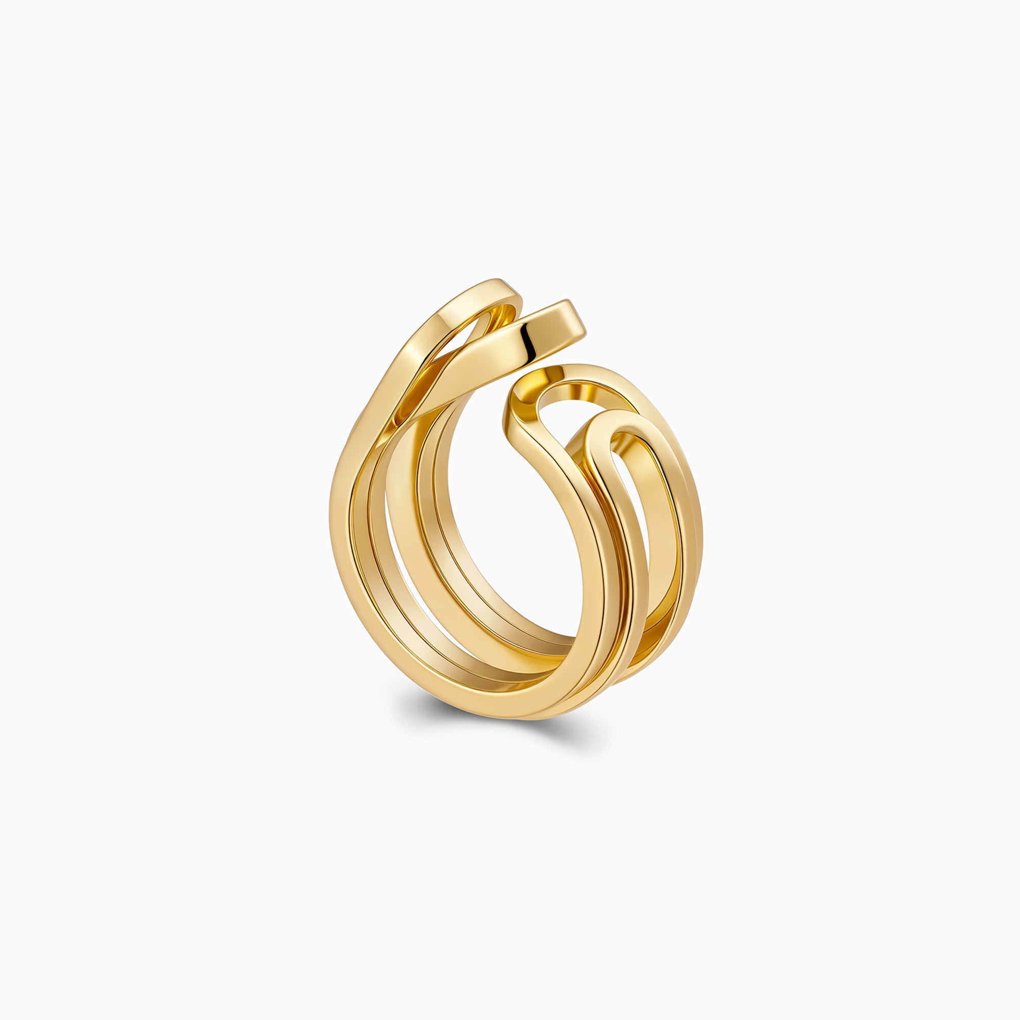 Nested Double Loop Ring – Meulien