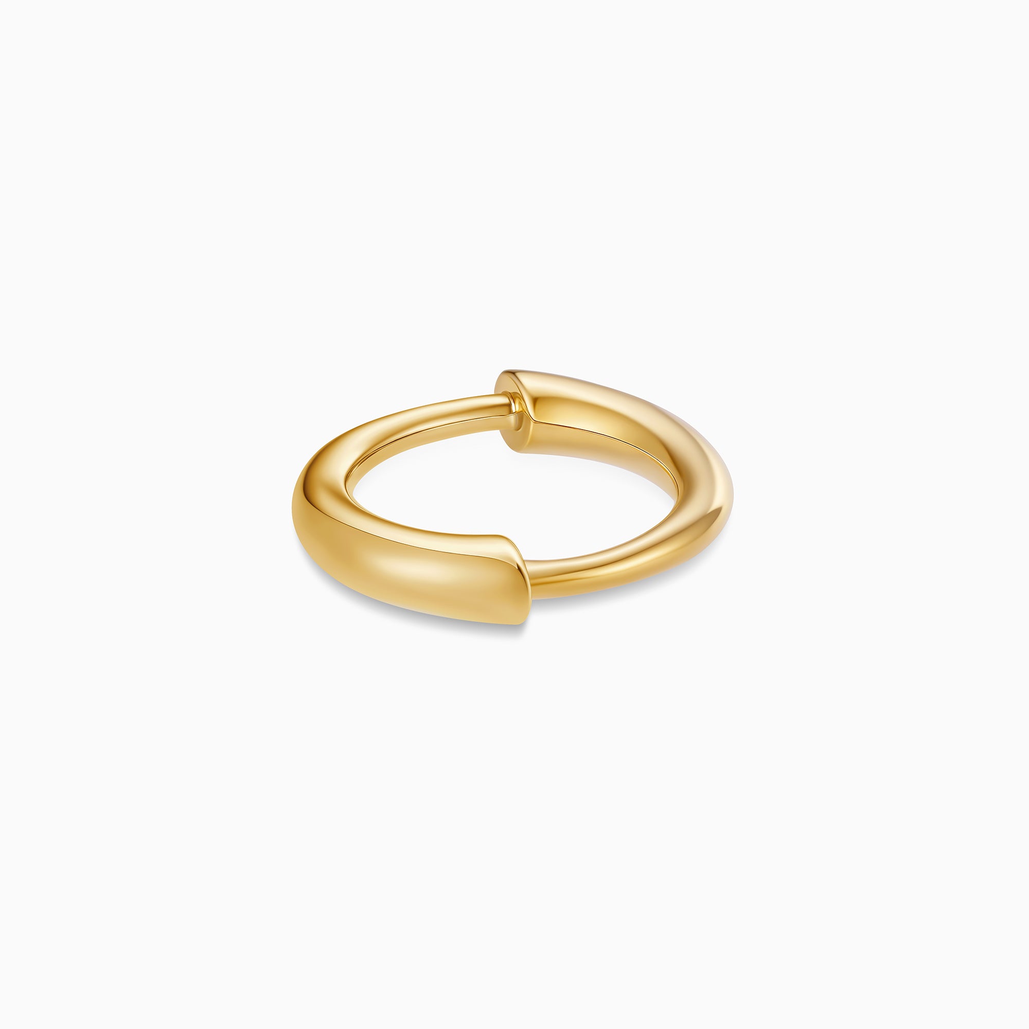 Gold and Silver Double Arc Ring – Meulien