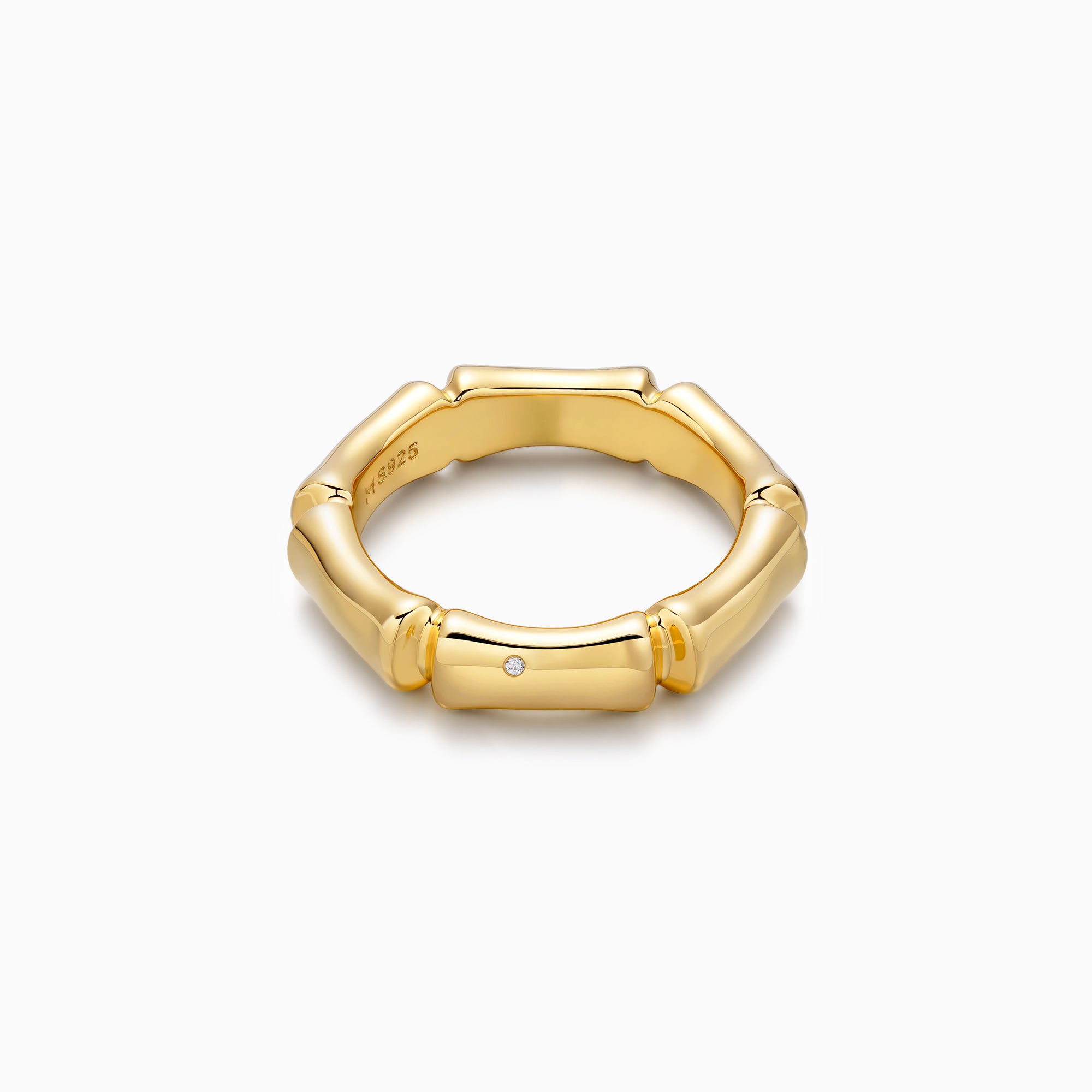 Bamboo Nodes Ring – Meulien